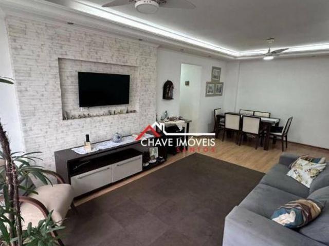 Apartamento com 2 dormitórios à venda, 119 m² por R$ 700.000,00 Marapé Santos/SP