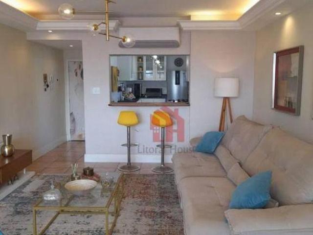 Apartamento com 2 dormitórios à venda, 120 m² por R$ 797.000,00 Gonzaga Santos/SP