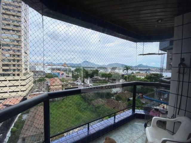 Apartamento com 2 dormitórios à venda, 120 m² por R$ 899.000,00 Ponta da Praia Santos/SP