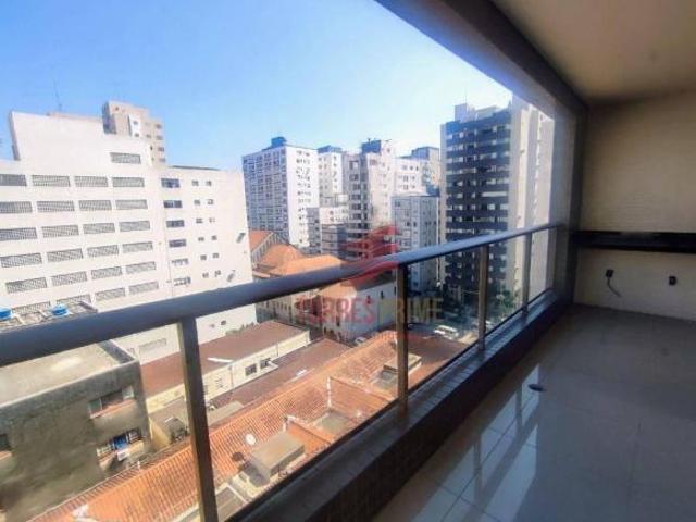 Apartamento com 2 dormitórios à venda, 128 m² por R$ 1.650.000,00 Embaré Santos/SP