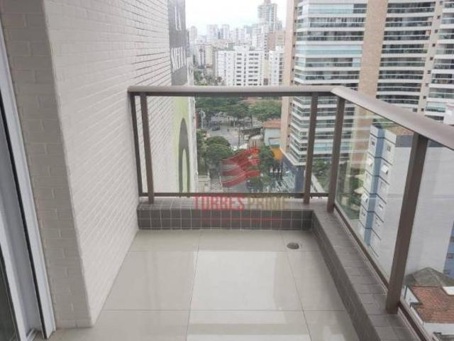 Apartamento com 2 dormitórios à venda, 128 m² por R$ 1.710.000,00 Embaré Santos/SP