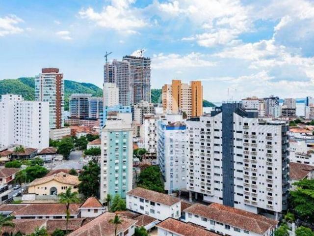 Apartamento com 2 dormitórios à venda, 135 m² por R$ 2.300.000,00 Ponta da Praia Santos/SP