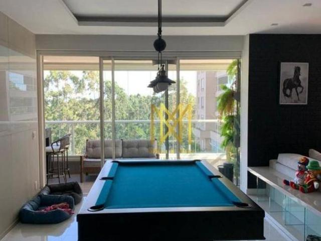 Apartamento com 2 dormitórios à venda, 136 m² por R$ 2.200.000,00 Centro Empresarial Tamboré San