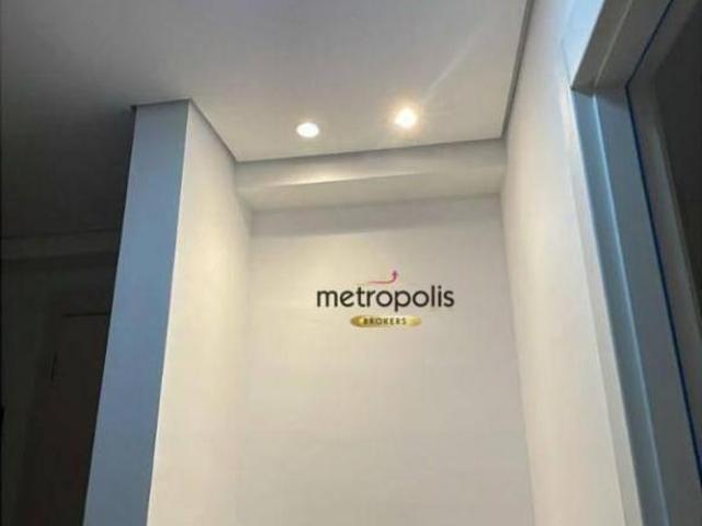 Apartamento com 2 dormitórios à venda, 35 m² por R$ 340.000,00 Campestre Santo André/SP