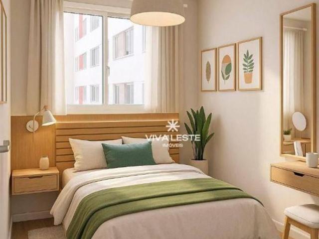 Apartamento com 2 dormitórios à venda, 35 m² por R$ 380.000,00 Mooca São Paulo/SP