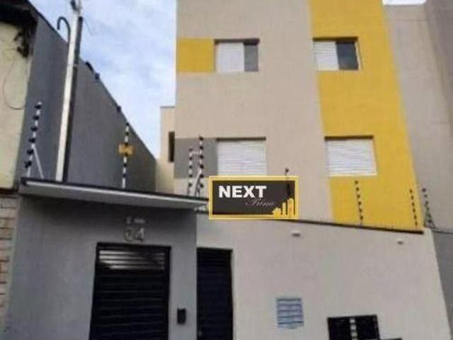 Apartamento com 2 dormitórios à venda, 36 m² por R$ 300.000,00 Chácara Califórnia São Paulo/SP