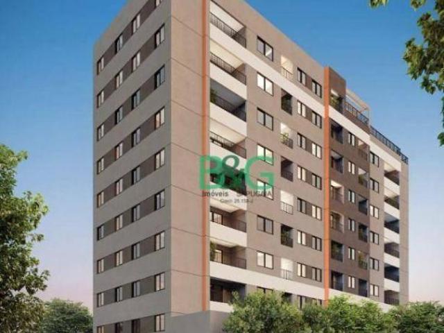 Apartamento com 2 dormitórios à venda, 36 m² por R$ 337.712,72 Tatuapé São Paulo/SP