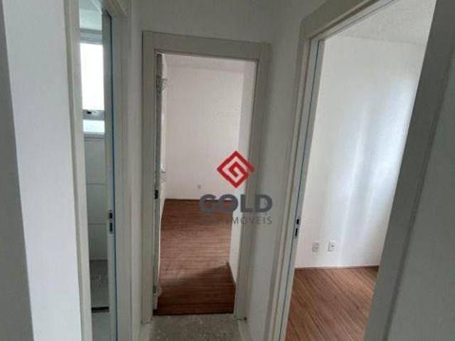 Apartamento com 2 dormitórios à venda, 37 m² Campestre Santo André/SP