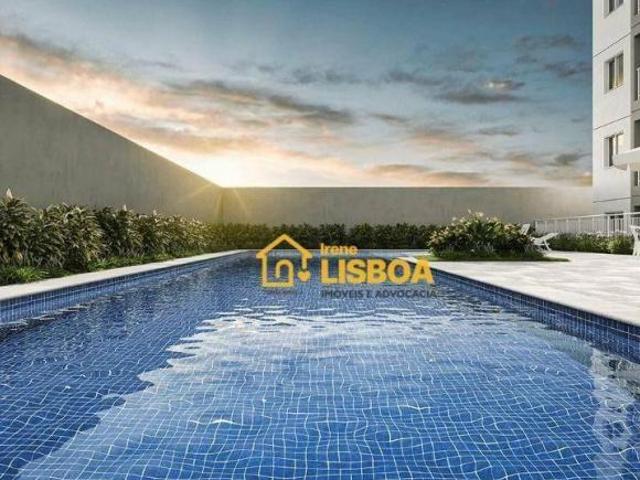 Apartamento com 2 dormitórios à venda, 37 m² por R$ 289.000,00 Vila Nova York São Paulo/SP