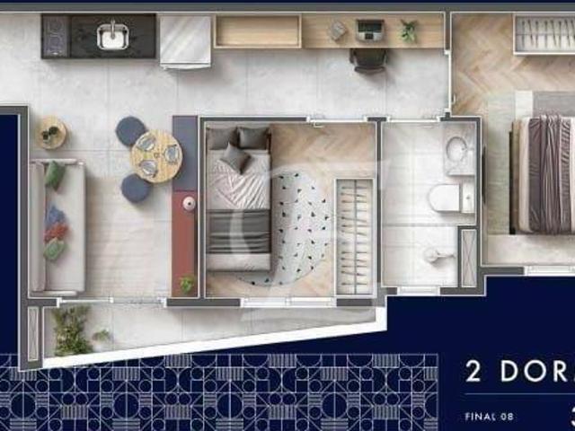 Apartamento com 2 dormitórios à venda, 37 m² por R$ 592.000,00 Perdizes São Paulo/SP