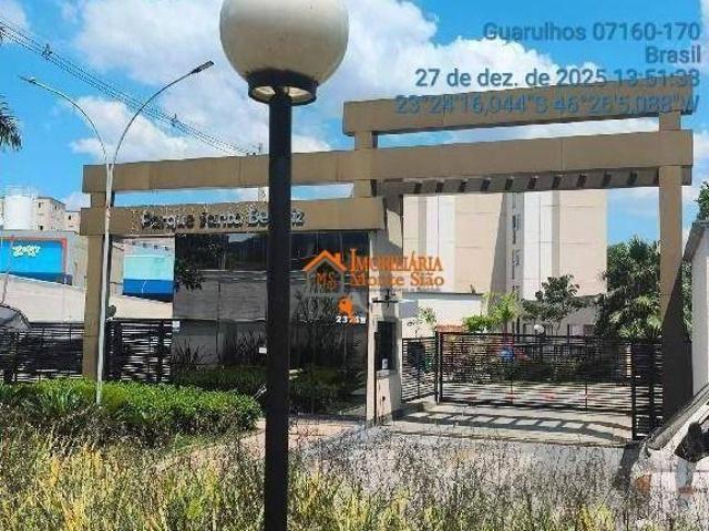 Apartamento com 2 dormitórios à venda, 38 m² por R$ 118.223 Jardim Santo Expedito Guarulhos/SP