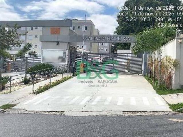 Apartamento com 2 dormitórios à venda, 38 m² por R$ 120.882,70 Morada do Fênix São José dos Camp
