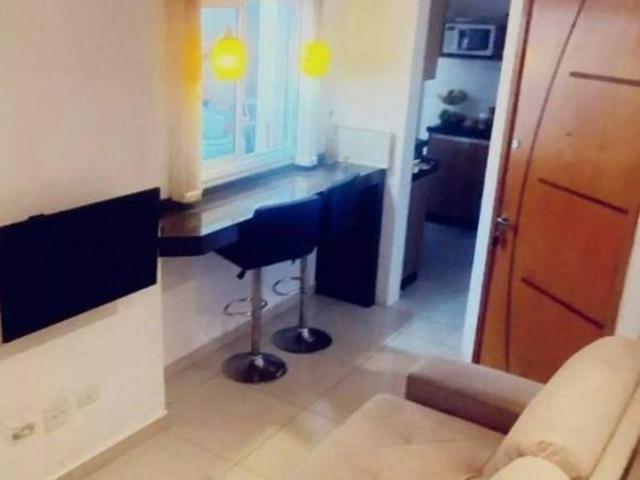 Apartamento com 2 dormitórios à venda, 38 m² por R$ 270.000,00 Vila Príncipe de Gales Santo Andr
