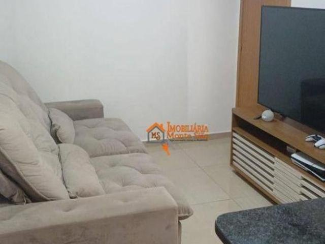 Apartamento com 2 dormitórios à venda, 38 m² por R$ 290.000,00 São João Guarulhos/SP