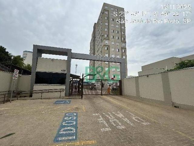 Apartamento com 2 dormitórios à venda, 39 m² por R$ 139.015,11 Estância São João São José do Rio