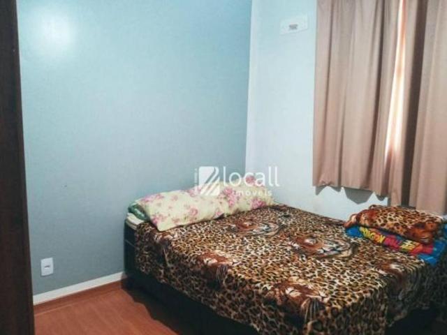 Apartamento com 2 dormitórios à venda, 39 m² por R$ 165.000,00 Jardim Planalto São José do Rio P