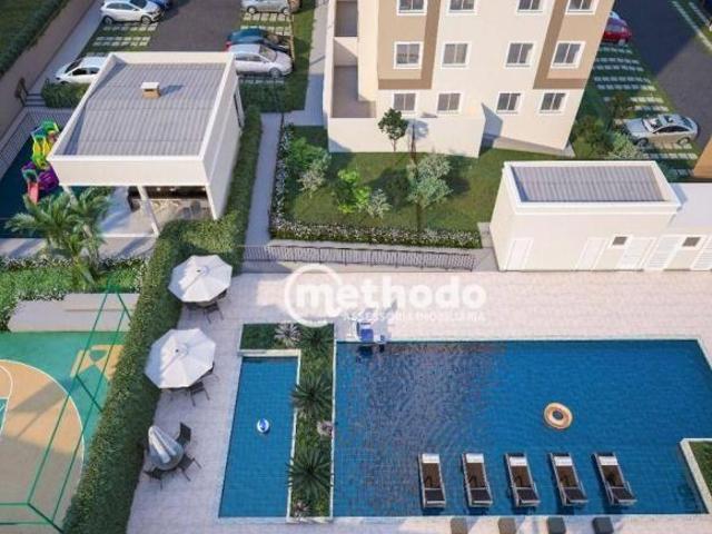 Apartamento com 2 dormitórios à venda, 39 m² por R$ 278.990,00 Jardim Yeda Campinas/SP