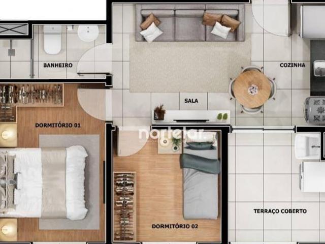 Apartamento com 2 dormitórios à venda, 39 m² por R$ 288.000,00 Vila Pereira Barreto São Paulo/SP