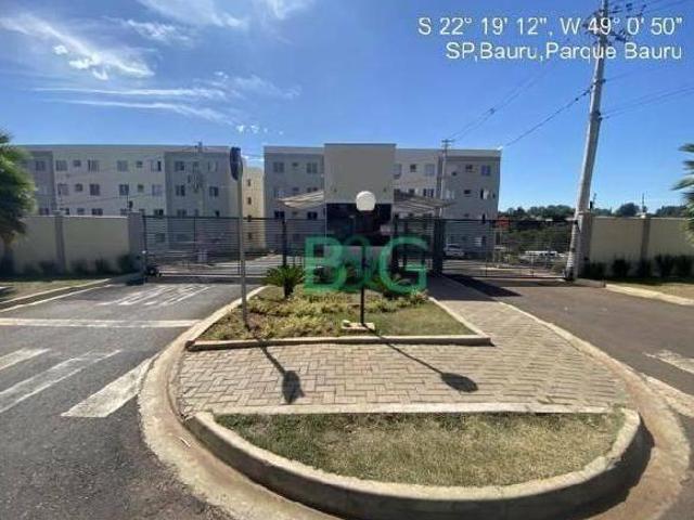 Apartamento com 2 dormitórios à venda, 39 m² por R$ 85.333,62 Jardim Country Club Bauru/SP