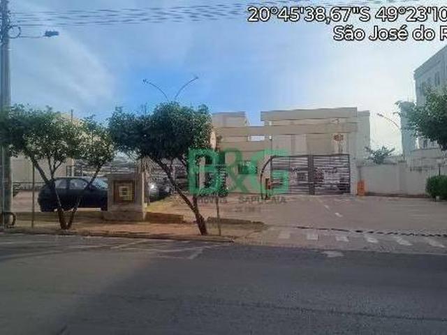Apartamento com 2 dormitórios à venda, 39 m² por R$ 95.333,65 Lot Rios De Spagna São José do Rio