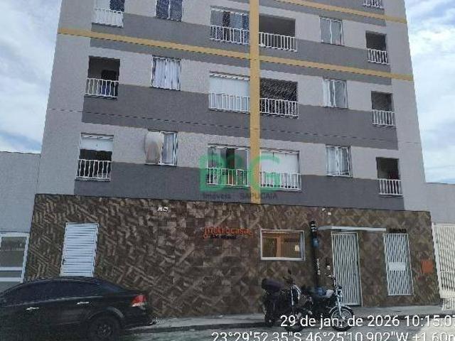 Apartamento com 2 dormitórios à venda, 30 m² por R$ 169.536,99 Vila Curuçá São Paulo/SP