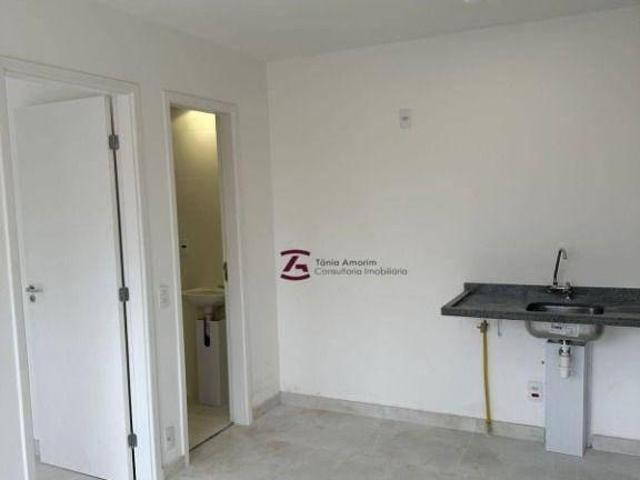 Apartamento com 2 dormitórios à venda, 32 m² Santa Cecília São Paulo/SP