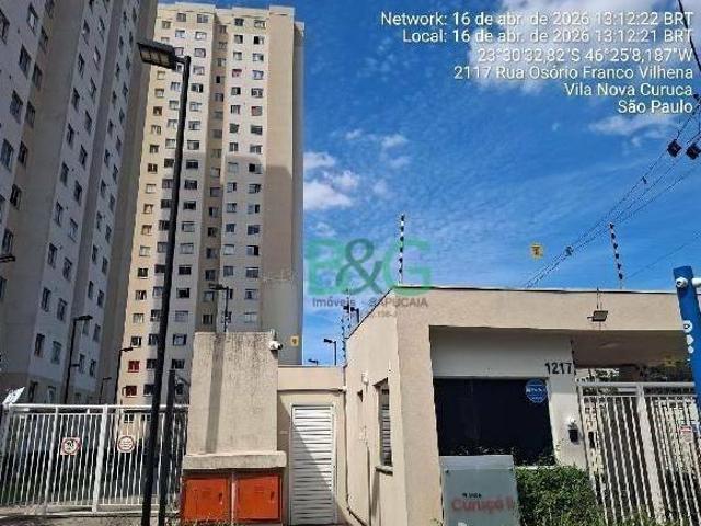 Apartamento com 2 dormitórios à venda, 32 m² por R$ 137.201,86 Vila Nova Curuçá São Paulo/SP