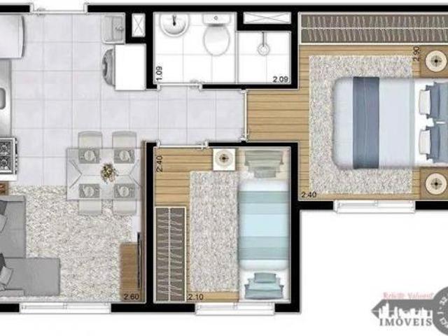 Apartamento com 2 dormitórios à venda, 32 m² por R$ 225.000 Cidade Líder São Paulo/SP