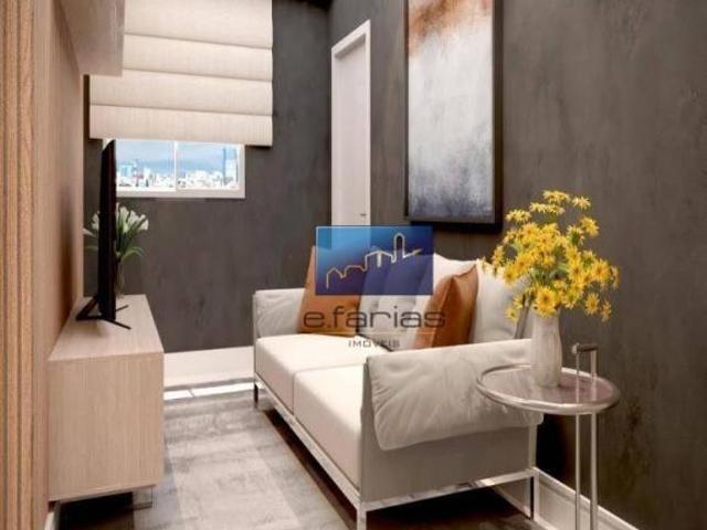 Apartamento com 2 dormitórios à venda, 32 m² por R$ 245.000 Parada XV de Novembro São Paulo/SP