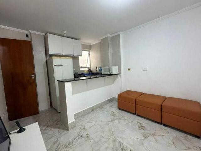 Apartamento 2 dormitórios mobiliado 1 vaga no Bairro Aviação, Praia Grande/SP | Venda R$ 250.000