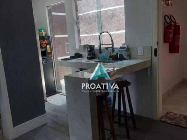 Apartamento com 2 dormitórios à venda, 44 m² Jardim Alzira Franco Santo André/SP