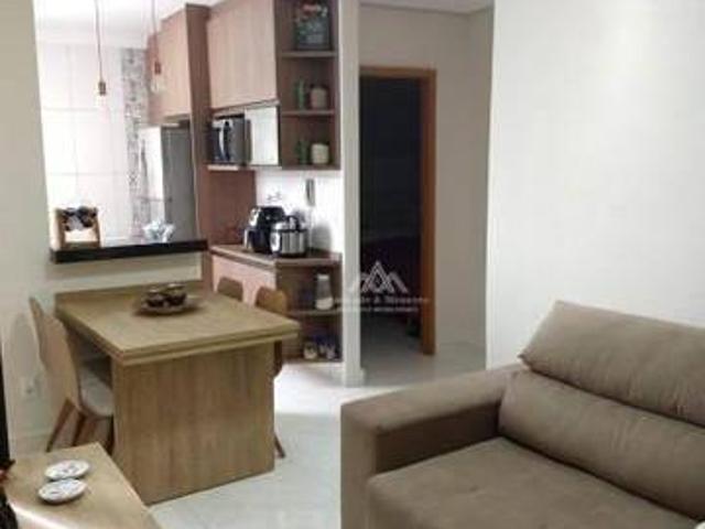 Apartamento com 2 dormitórios à venda, 44 m² por R$ 190.000,00 Jardim Manoel Penna Ribeirão Pret