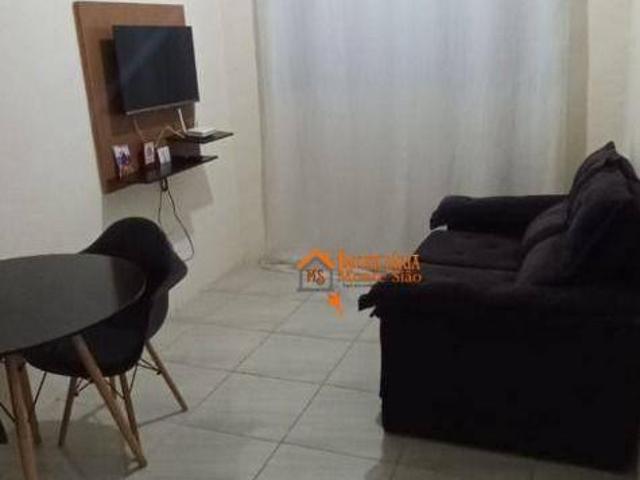 Apartamento com 2 dormitórios à venda, 44 m² por R$ 208.000,00 Vila Nova Bonsucesso Guarulhos/SP