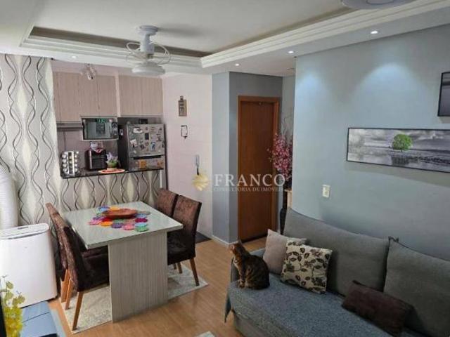 Apartamento com 2 dormitórios à venda, 44 m² por R$ 215.000 Edifício Parque Trentino Taubaté/SP