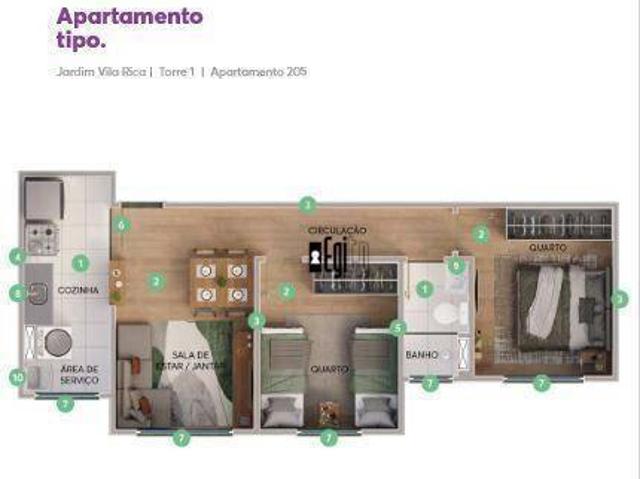 Apartamento com 2 dormitórios à venda, 44 m² por R$ 229.990 Industrial Juiz de Fora/MG