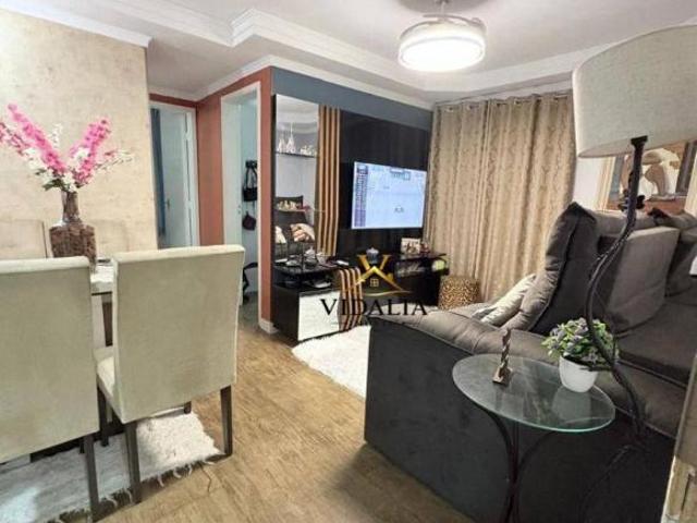 Apartamento com 2 dormitórios à venda, 44 m² por R$ 220.000,00 Parque Continental II Guarulhos/S