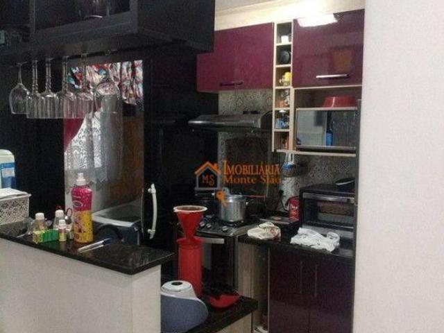 Apartamento com 2 dormitórios à venda, 44 m² por R$ 245.000,00 Jardim Ansalca Guarulhos/SP