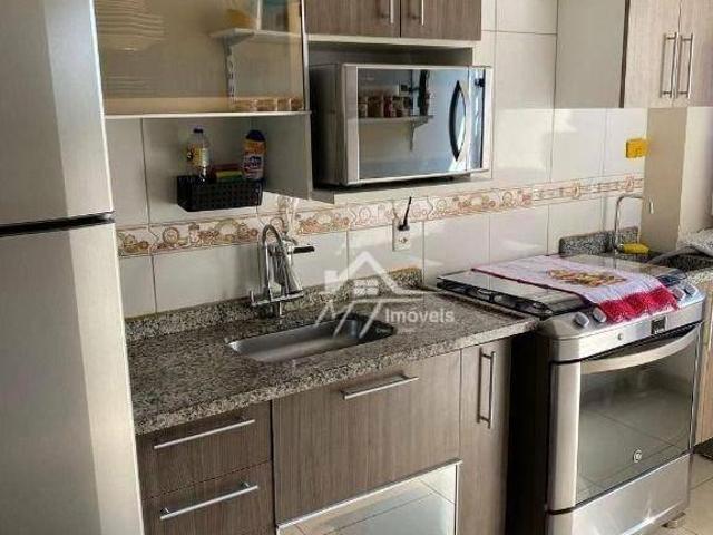 Apartamento com 2 dormitórios à venda, 44 m² por R$ 240.000 Parque Yolanda Nova Veneza Sumaré/