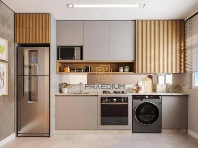 Apartamento com 2 dormitórios à venda, 44 m² por R$ 253.826,10 Campo Largo da Roseira São José d