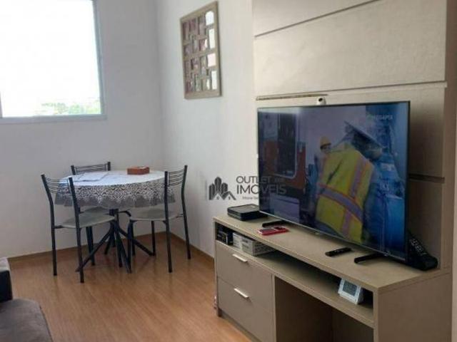 Apartamento com 2 dormitórios à venda, 44 m² por R$ 329.000,00 Vila Monte Alegre Paulínia/SP