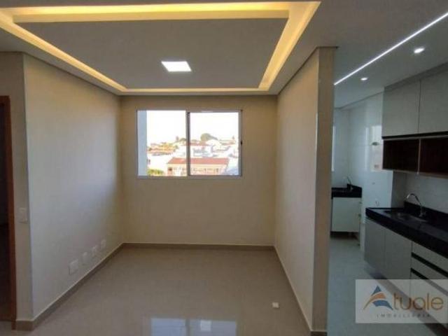 Apartamento com 2 dormitórios à venda, 44 m² por R$ 350.000,00 Parque Ponte Romana Paulínia/SP