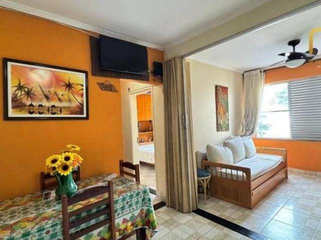 Apartamento com 2 dormitórios à venda, 44 m² por R$ 351.000,00 Ocian Praia Grande/SP