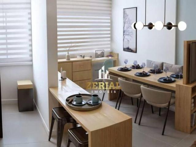 Apartamento com 2 dormitórios à venda, 44 m² por R$ 435.797,00 Casa Branca Santo André/SP