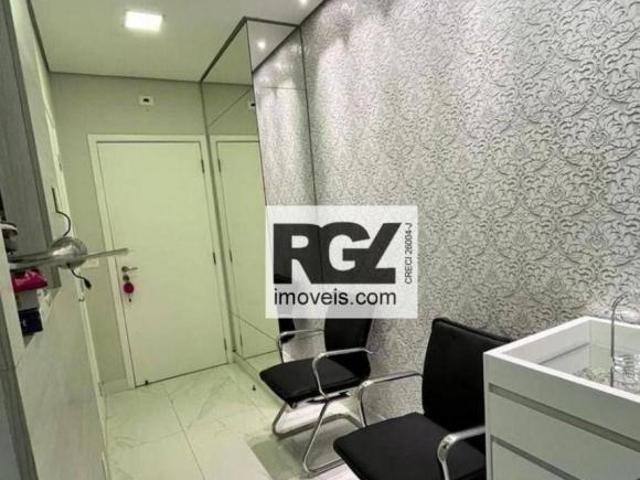 Apartamento com 2 dormitórios à venda, 44 m² por R$ 620.000,00 Boqueirão Santos/SP