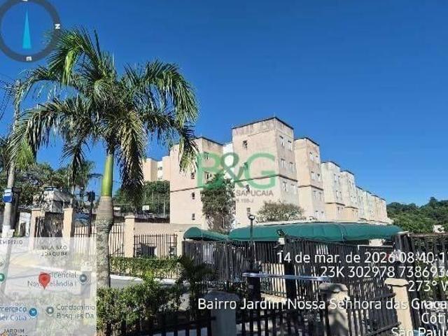 Apartamento com 2 dormitórios à venda, 45 m² por R$ 118.465,05 Jardim Petrópolis Cotia/SP