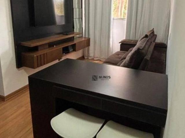Apartamento com 2 dormitórios à venda, 45 m² por R$ 160.000 Nova Califórnia Juiz de Fora/MG