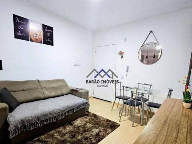 Apartamento com 2 dormitórios à venda, 45 m² por R$ 295.000,00 Mina Itupeva/SP