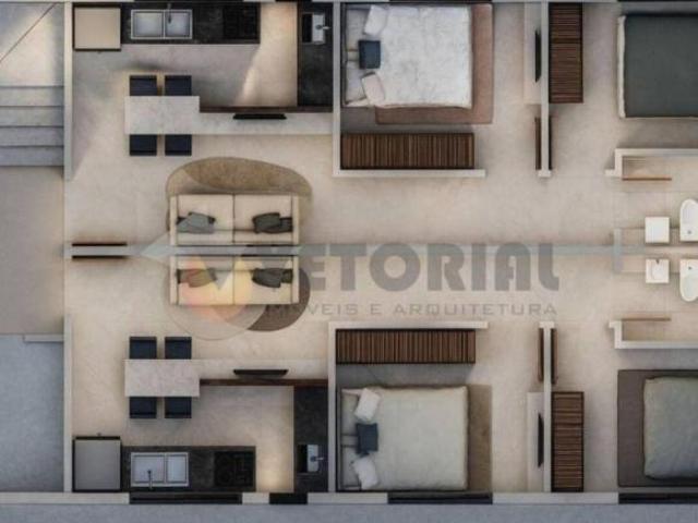 Apartamento com 2 dormitórios à venda, 45 m² por R$ 299.999,00 Massaguaçu Caraguatatuba/SP