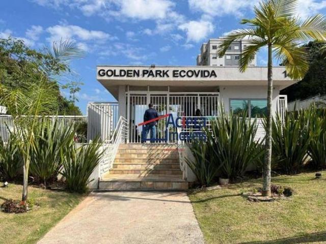 Apartamento com 2 dormitórios à venda, 45 m² por R$ 300.000,00 Golden Park Vargem Grande Paulist