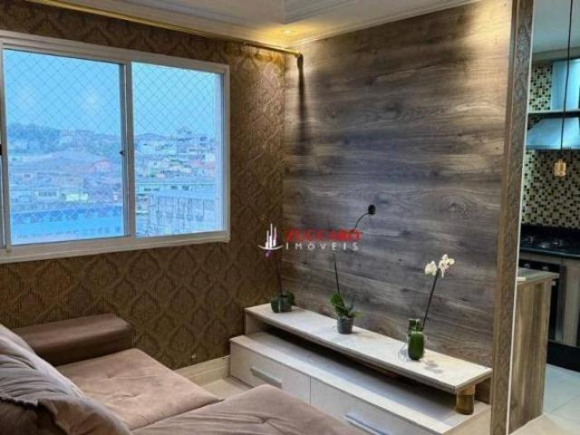 Apartamento com 2 dormitórios à venda, 45 m² por R$ 329.500,00 Cocaia Guarulhos/SP